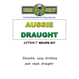 HQ Aussie Draught Recipe Kit - Home Brew HQ